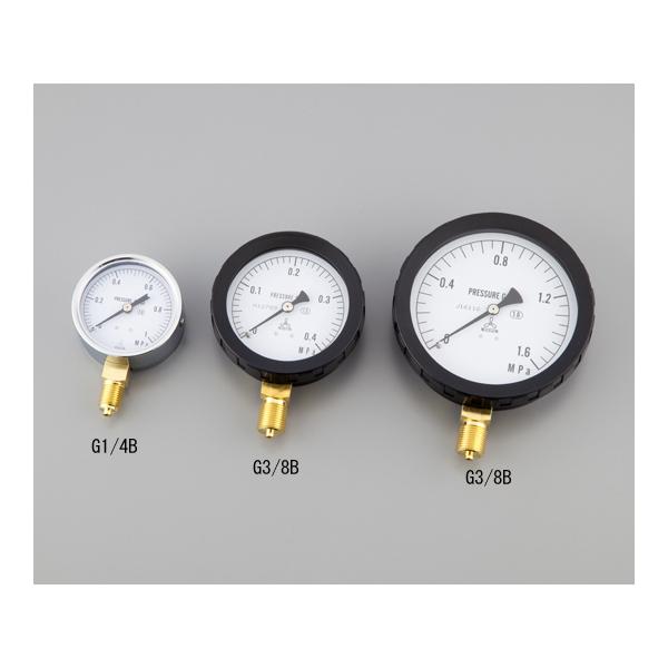 ●<商品詳細参考ページ>外部リンク：https://axel.as-1.co.jp/asone/d/1-7465-04/●接続部サイズ：φ60mm●接続部サイズ：G1/4B●測定範囲（MPa）：0〜0.6●最小目盛（MPa）：0...