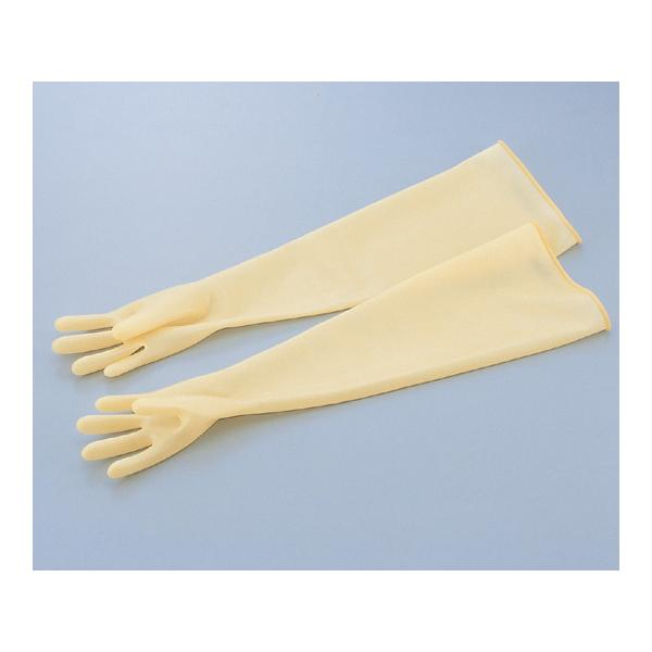 ●<商品詳細参考ページ>外部リンク：https://axel.as-1.co.jp/asone/d/1-8388-01/●取替用手袋　大●全長（mm）：630●材質：天然ゴム●カフ部内径：φ130mm●厚み：0.6mm●パウダー...
