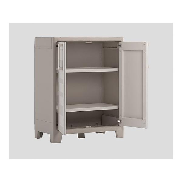 ●<商品詳細参考ページ>外部リンク：https://axel.as-1.co.jp/asone/d/3-1614-01/●材質：本体/PP(ポリプロピレン)、ヒンジ/ステンレス(SUS403)●棚板耐荷重：30kg●重量：約10...