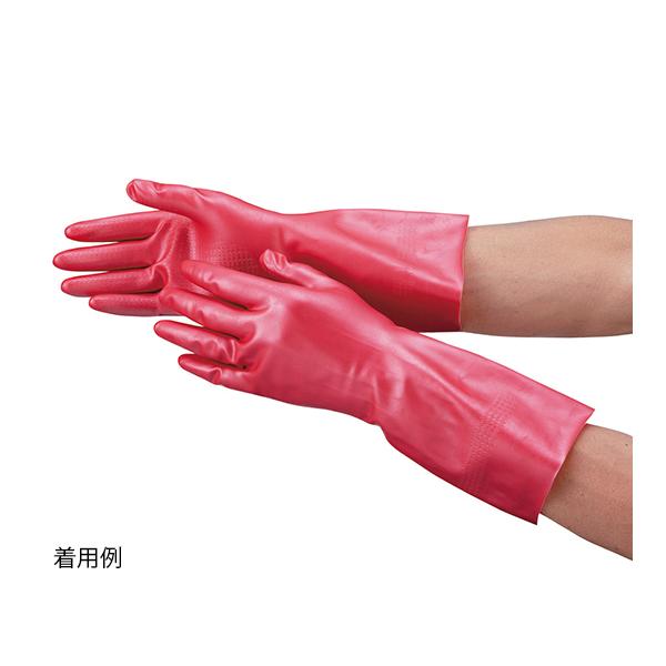 ●<商品詳細参考ページ>外部リンク：https://axel.as-1.co.jp/asone/d/3-8083-02/●サイズ：M●色：ピンク●入数：1双●材質：表／天然ゴム（脱タンパク質処理）、裏／綿（植毛）●事業者向け商品です。