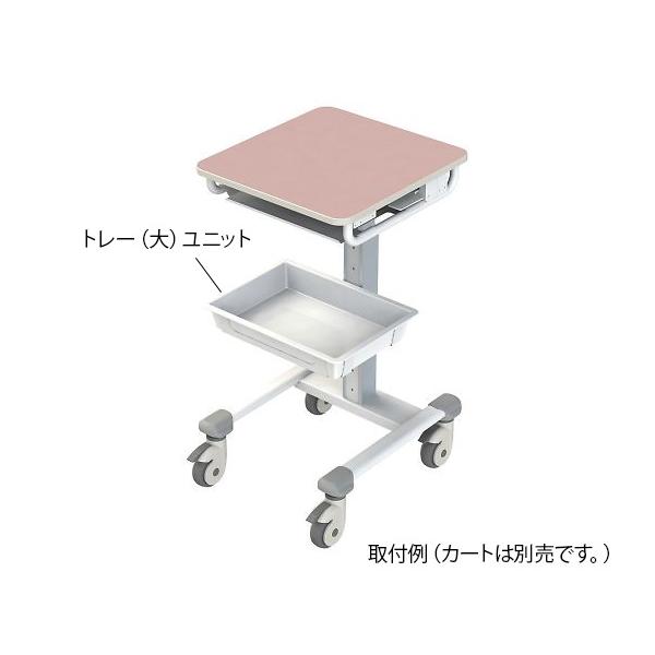 <商品詳細参考ページ>外部リンク：https://axel.as-1.co.jp/asone/d/4-2033-15/●事業者向け商品です●トレー（大）ユニット●サイズ（mm）：387×267×65●材質：PP・スチール