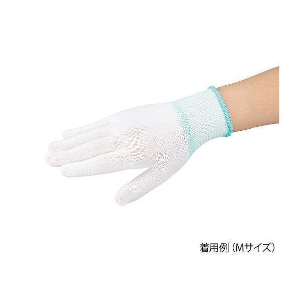 ●<商品詳細参考ページ>外部リンク：https://axel.as-1.co.jp/asone/d/4-3180-03/●サイズ：M●入数：1袋（10双入）●材質：ポリエステル100％●色：緑●事業者向け商品です。