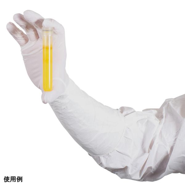 ●<商品詳細参考ページ>外部リンク：https://axel.as-1.co.jp/asone/d/4-5763-03/●事業者向け商品です。●サイズ：M●インチサイズ：7●材質：ニトリルゴム●全長：400mm●厚み：掌／0.1...