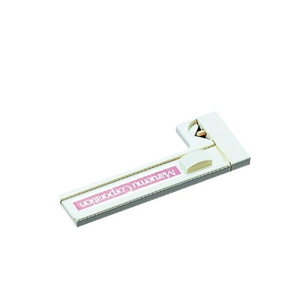 ●<商品詳細参考ページ>外部リンク：https://axel.as-1.co.jp/asone/d/61-0157-42/●寸法：110×35×10mm●材質：本体／プラスチック、ダイヤ刃●コード番号：2012-02●事業者向け...