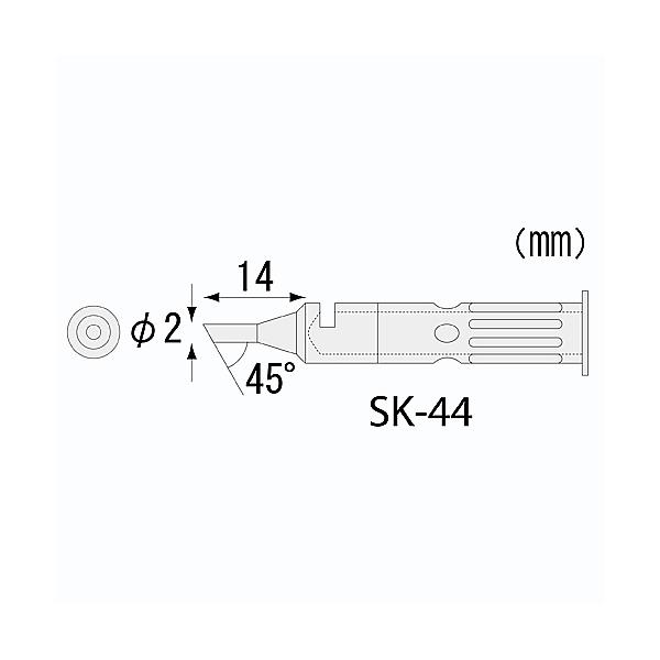 ●<商品詳細参考ページ>外部リンク：https://axel.as-1.co.jp/asone/d/61-0411-82/●事業者向け商品です。●パーツ名：コテ先(金属触媒内蔵)●質量(g)：6.1●適合コテ：SKM-40●生産...