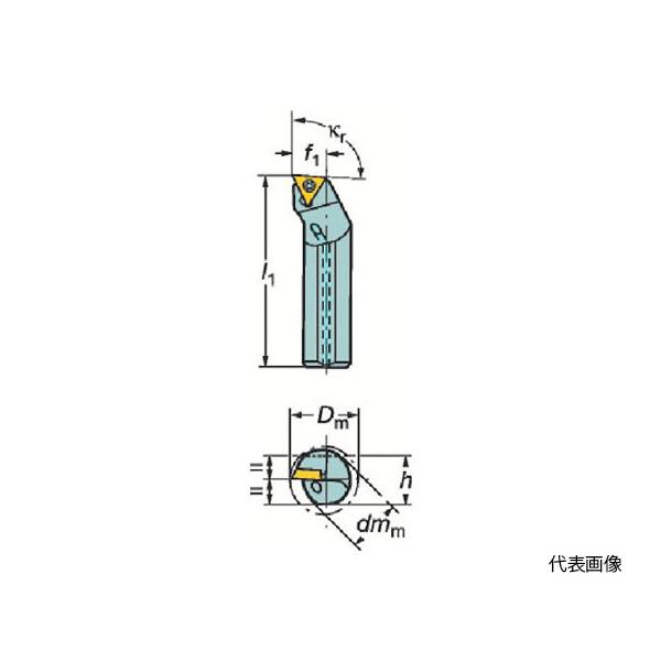 ●<商品詳細参考ページ>外部リンク：https://axel.as-1.co.jp/asone/d/61-1572-05/●事業者向け商品です。●DMM：25●サンドビック　コロターン107　ポジチップ用超硬ボーリングバイト●原...