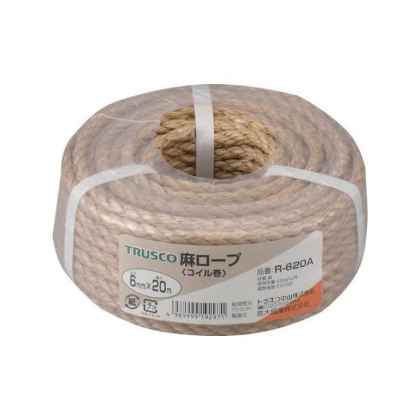 ●<商品詳細参考ページ>外部リンク：https://axel.as-1.co.jp/asone/d/61-2791-14/●色：茶●線径（mm）：6●長さ（m）：20●包装形態：バンド掛巻●3つ打●材質／仕上：麻（サイザル）●注...