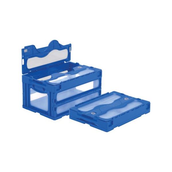 ●<商品詳細参考ページ>外部リンク：https://axel.as-1.co.jp/asone/d/61-3182-91/●事業者向け商品です。●色：ブルー●容量（L）：41.5●折りたたみ高さ（mm）：95●適用カード差し（別...