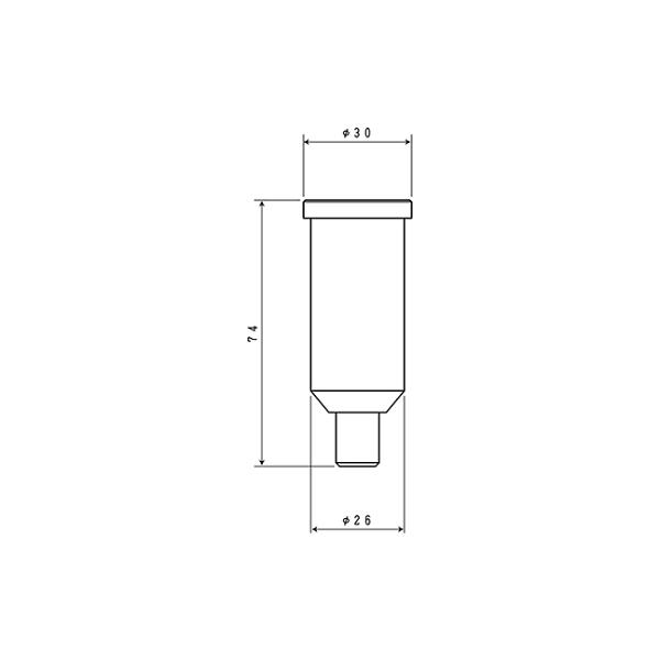 ●<商品詳細参考ページ>外部リンク：https://axel.as-1.co.jp/asone/d/61-3588-41/●事業者向け商品です。●材質：POM