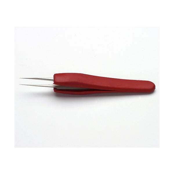 ●<商品詳細参考ページ>外部リンク：https://axel.as-1.co.jp/asone/d/61-4460-15/●全長：110mm●グリップ部表面低抗率：10＾8-10＾9ohm●事業者向け商品です。