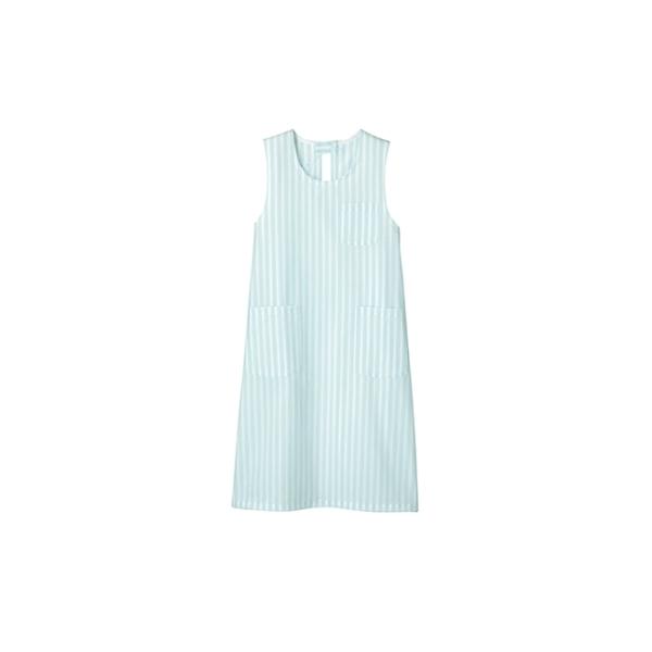 ●<商品詳細参考ページ>外部リンク：https://axel.as-1.co.jp/asone/d/61-6119-29/●素材：ストライプタッサー?ポリエステル85%・綿15％●織物●肩巾：38●前丈：106●前巾：58●制菌...