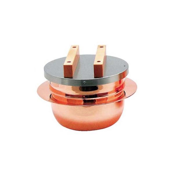 ごはんはどうだ ステンレス蓋 5合釜 CM-5 新光金属 8214300 (61-6668