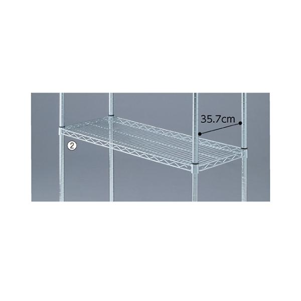 ●<商品詳細参考ページ>外部リンク：https://axel.as-1.co.jp/asone/d/61-7197-42/●事業者向け商品です。●素材：スチール製 クロームメッキ●サイズ：W121.2×D35.7cm●耐荷重：1...