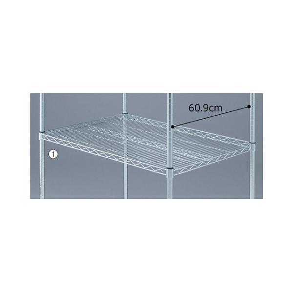 ●<商品詳細参考ページ>外部リンク：https://axel.as-1.co.jp/asone/d/61-7197-43/●事業者向け商品です。●素材：スチール製 クロームメッキ●サイズ：W90.7×D60.9cm●耐荷重：13...