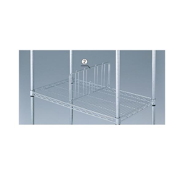 ●<商品詳細参考ページ>外部リンク：https://axel.as-1.co.jp/asone/d/61-7197-57/●事業者向け商品です。●素材：スチール製 クロームメッキ●サイズ：H22cm●D35.7cm用●入数：1枚