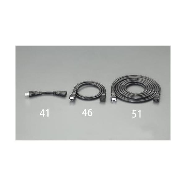 ●<商品詳細参考ページ>外部リンク：https://axel.as-1.co.jp/asone/d/61-8966-50/●定格：12A・125V●VCT0.75mm2×2心●コンセント数：1個●コード長：4m●2心・2P●事業...