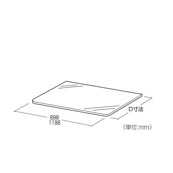 ●<商品詳細参考ページ>外部リンク：https://axel.as-1.co.jp/asone/d/62-2131-99/●事業者向け商品です。●素材：透明ガラス 5mm厚●サイズ：ガラス実寸：W89.8×D44.8cm●入数：1枚
