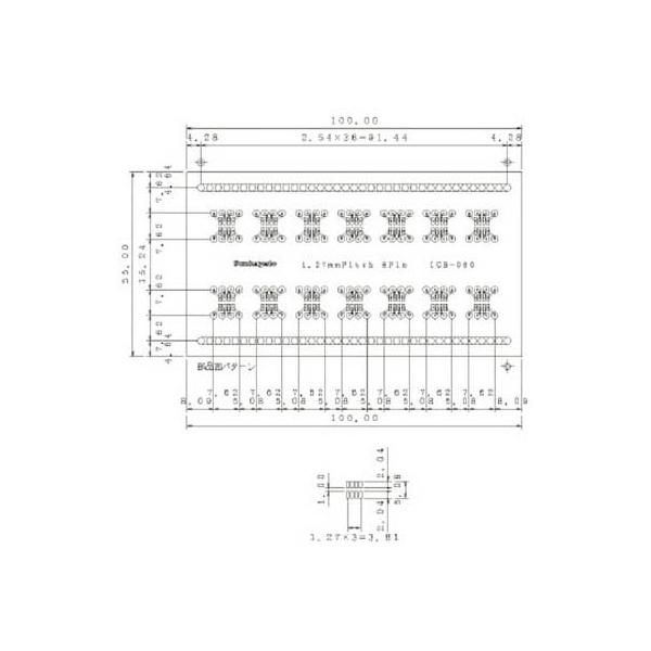 ●<商品詳細参考ページ>外部リンク：https://axel.as-1.co.jp/asone/d/62-3415-21/●事業者向け商品です。●入数：1枚●サイズ：55×100mm●穴径：0.9φ●材質・板厚：片面・ガラスエポ...