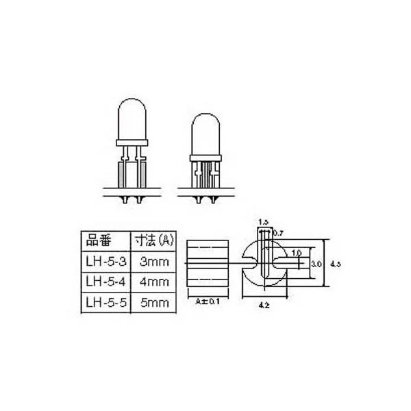 ●<商品詳細参考ページ>外部リンク：https://axel.as-1.co.jp/asone/d/62-3440-73/●事業者向け商品です。●入数：1袋●LEDスペーサー●コード番号：816-3174