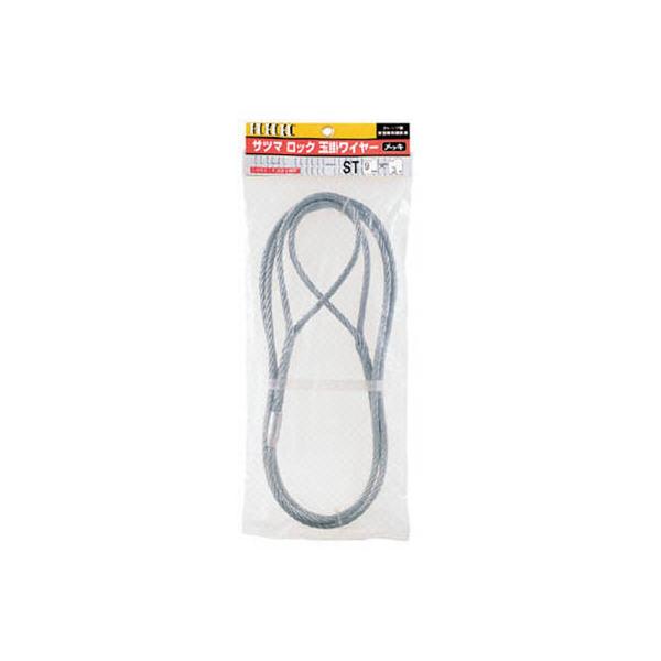 ●<商品詳細参考ページ>外部リンク：https://axel.as-1.co.jp/asone/d/62-3550-40/●事業者向け商品です。●入数：1本●ワイヤー径×長さ(mm)×(m)：6×1.5●材質/仕上：スチール●コ...