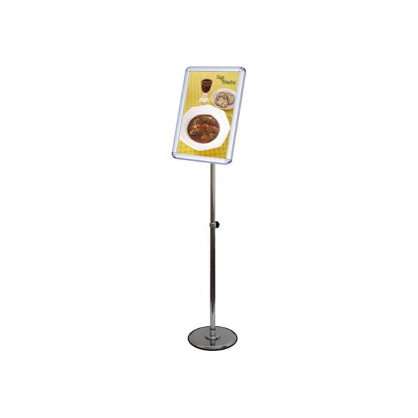 ●<商品詳細参考ページ>外部リンク：https://axel.as-1.co.jp/asone/d/62-6163-99/●事業者向け商品です。●全高：1037〜1590mm●ポスターサイズ：A4●パネルサイズ：235mm×32...