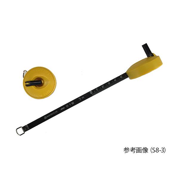 ●<商品詳細参考ページ>外部リンク：https://axel.as-1.co.jp/asone/d/62-8154-24/●JIS1級　３ｍ●8mm巾スチールテープ●AES樹脂製ケース入り●事業者向け商品です。
