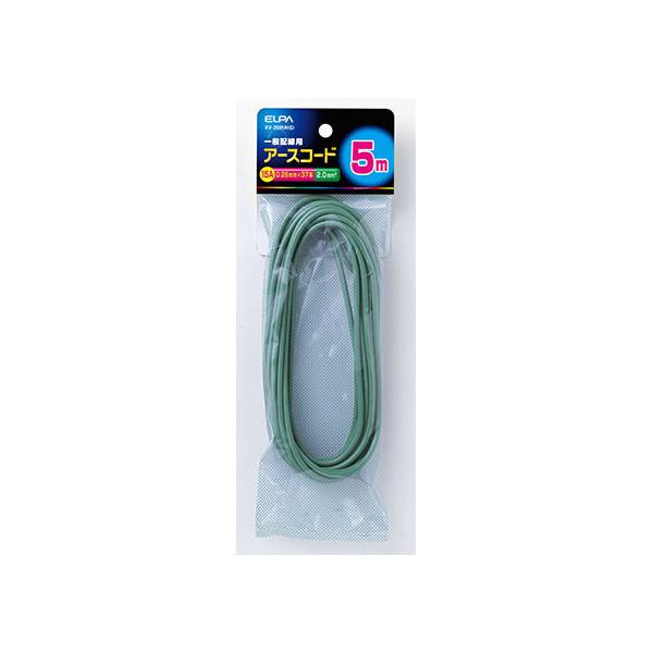 ●<商品詳細参考ページ>外部リンク：https://axel.as-1.co.jp/asone/d/62-8579-60/●定格：300V 17A●全長：5m●導体：2.0mm2×3心(0.26mm×37本)●カラー：グリーン●...