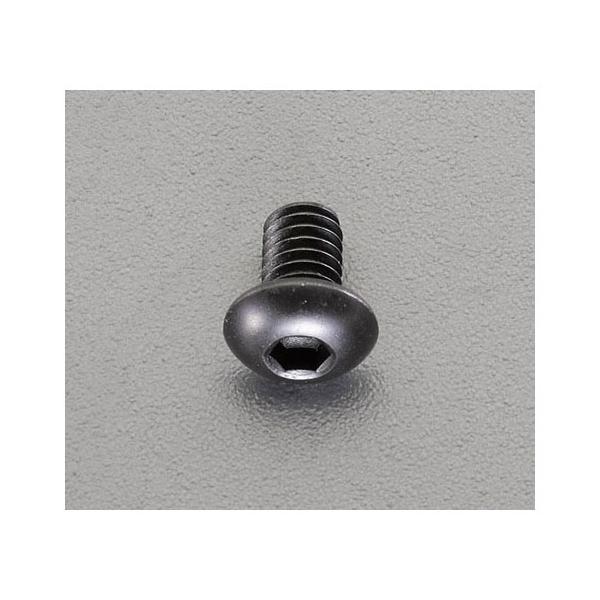 ●<商品詳細参考ページ>外部リンク：https://axel.as-1.co.jp/asone/d/62-9179-05/●材質：ステンレス(SSブラックメッキ)●並目ねじ●サイズ：M3×8mm●入数：4本●事業者向け商品です。