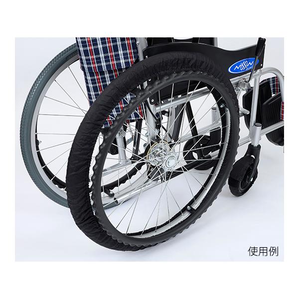 ●<商品詳細参考ページ>外部リンク：https://axel.as-1.co.jp/asone/d/62-9884-88/●サイズ：前輪6インチ、後輪14インチ●素材：ポリエステル100＆アクリルコーティング●車椅子専用設計●カ...