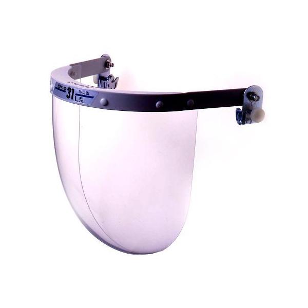 ●<商品詳細参考ページ>外部リンク：https://axel.as-1.co.jp/asone/d/62-9906-72/●サイズ：約W285mm×H205mm●質量：約170g●アクリル製球面カーブ面●ヘルメット取付用（自在金...