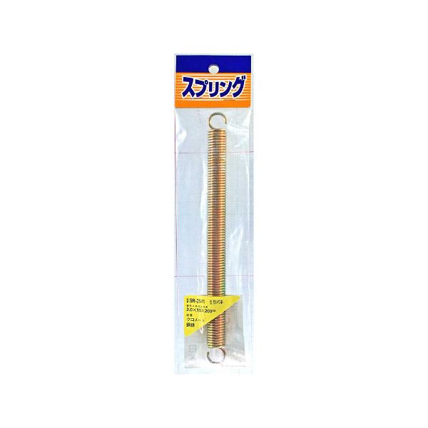 ●<商品詳細参考ページ>外部リンク：https://axel.as-1.co.jp/asone/d/63-1490-78/●事業者向け商品です。●線径(mm)：2●外径(mm)：15●自由長(mm)：200●材質：クロメート鋼線