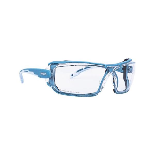 ●<商品詳細参考ページ>外部リンク：https://axel.as-1.co.jp/asone/d/63-2067-77/●事業者向け商品です。●レンズ色：クリア●テンプルカラー：ブルー/グレー●レンズ厚（mm）：2.2●幅（m...