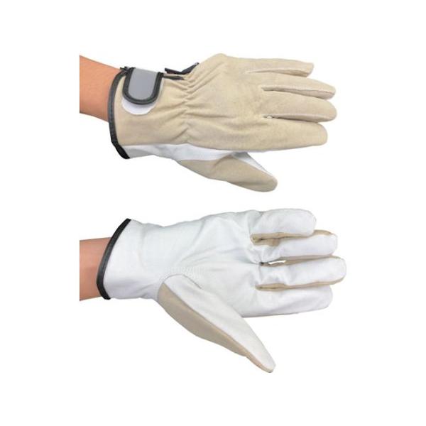 ●<商品詳細参考ページ>外部リンク：https://axel.as-1.co.jp/asone/d/63-2404-12/●事業者向け商品です。●色：ホワイト/ベージュ●サイズ：LL●厚さ（mm）：5●全長（cm）：24.0●手...