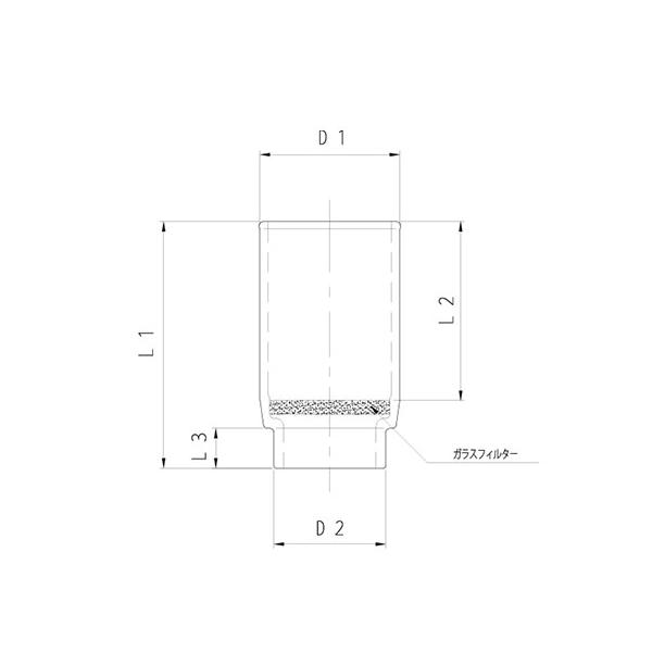 ●<商品詳細参考ページ>外部リンク：https://axel.as-1.co.jp/asone/d/63-2587-93/●事業者向け商品です。●容量：50mL●フィルター径：Φ40●細孔：極細目（5〜15μm）●D1：Φ45●...