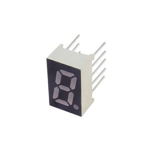 ●<商品詳細参考ページ>外部リンク：https://axel.as-1.co.jp/asone/d/63-3100-51/●事業者向け商品です。●実装：リード●桁数：1桁●発光色：青●コモン：アノード●サイズ：13.0mm×10...