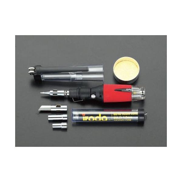 ●<商品詳細参考ページ>外部リンク：https://axel.as-1.co.jp/asone/d/63-3208-11/●キット内容：半田ごて（EA304ZB-100A）、1.0mmチップ（EA304ZB-1）、ホットナイフ（...