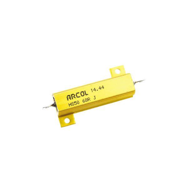 ●<商品詳細参考ページ>外部リンク：https://axel.as-1.co.jp/asone/d/63-4575-20/●事業者向け商品です。●入数：1個●抵抗：68Ω●定格電力：50W●シリーズ：HS50●パッケージ/ケース...