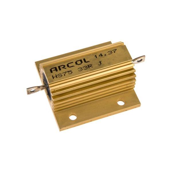 ●<商品詳細参考ページ>外部リンク：https://axel.as-1.co.jp/asone/d/63-4758-69/●事業者向け商品です。●入数：1個●抵抗：33Ω●定格電力：75W●シリーズ：HS75●パッケージ/ケース...