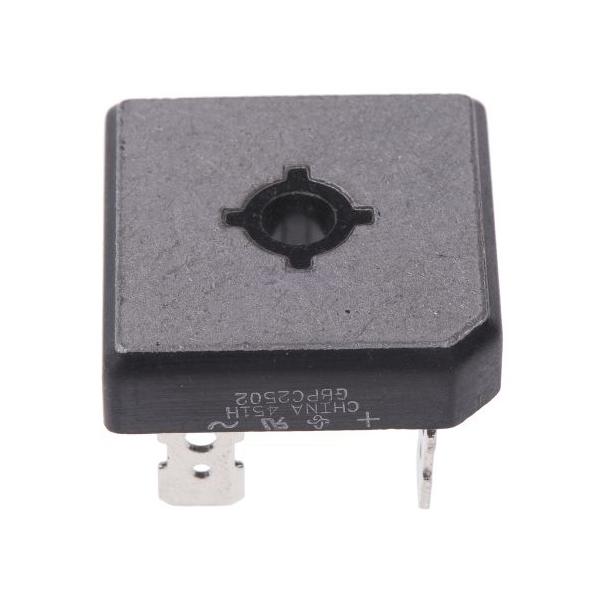 ●<商品詳細参考ページ>外部リンク：https://axel.as-1.co.jp/asone/d/63-4898-50/●事業者向け商品です。●入数：1個●ブリッジタイプ：単相●ピーク平均順方向電流：25A●ピーク逆繰返し電圧...