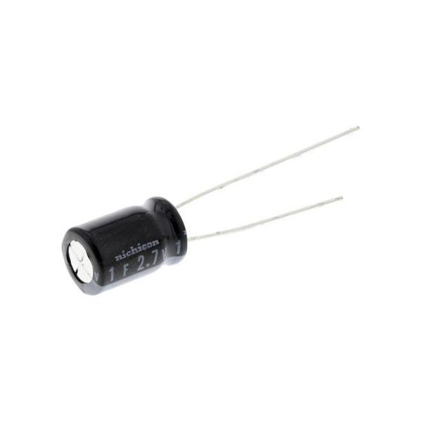 ●<商品詳細参考ページ>外部リンク：https://axel.as-1.co.jp/asone/d/63-5009-13/●入数：1袋（5個入）●静電容量：1F●電圧：2.7V　dc●取り付けタイプ：スルーホール●動作温度　Mi...