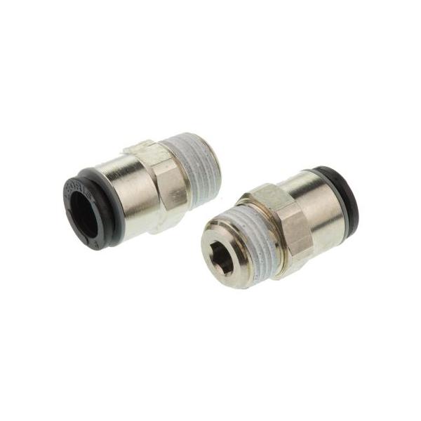 ●<商品詳細参考ページ>外部リンク：https://axel.as-1.co.jp/asone/d/63-6731-21/●事業者向け商品です。●入数：1袋（5個入）●ネジ接続：R　1/8　オス●チューブ接続：プッシュイン　6　...