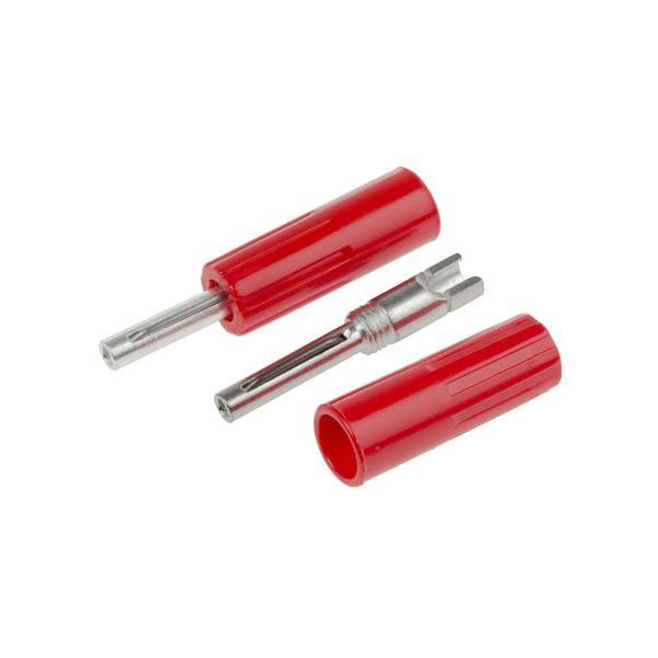 ●<商品詳細参考ページ>外部リンク：https://axel.as-1.co.jp/asone/d/63-6749-64/●事業者向け商品です。●入数：1袋（10個入）●色：赤●オス・メス：オス●端子方法：はんだ●定格電圧：50...