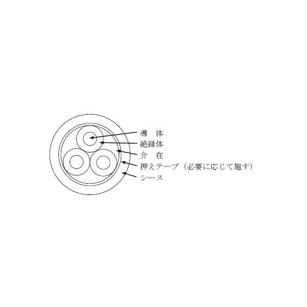 ●<商品詳細参考ページ>外部リンク：https://axel.as-1.co.jp/asone/d/64-0711-10/●事業者向け商品です。●条長：10m/巻●心数：3心●導体公称断面積（mm2）：14●導体素線数/素線径（...
