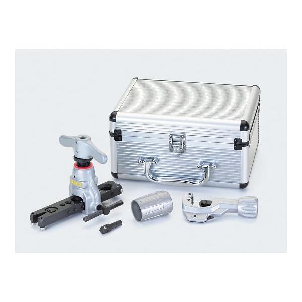 ●<商品詳細参考ページ>外部リンク：https://axel.as-1.co.jp/asone/d/64-0804-14/●事業者向け商品です。●フレアツールセット●適合サイズ：1/4″・3/8″・1/2″・5/8″・3/4″（5穴）