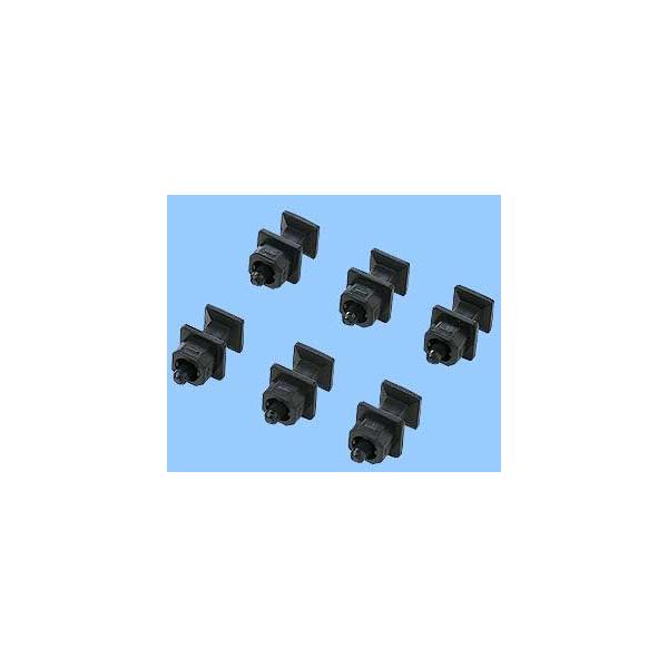 ●<商品詳細参考ページ>外部リンク：https://axel.as-1.co.jp/asone/d/64-0850-36/●事業者向け商品です。●光オーディオ端子コネクタ用●材質：ABS●サイズ：W8×D14.6×H8mm●入数：6個