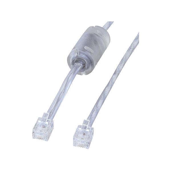 ●<商品詳細参考ページ>外部リンク：https://axel.as-1.co.jp/asone/d/64-0894-57/●事業者向け商品です。●6極2芯仕様●NTT端子結線準拠。（両端のプラグは、一方が逆さまに取り付けられてい...