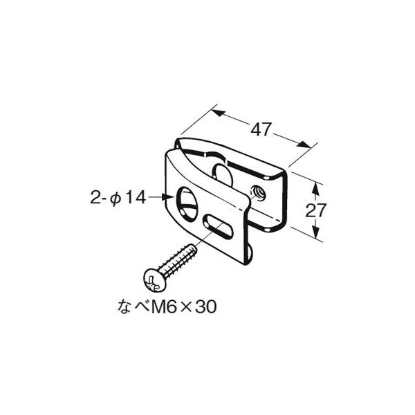 ●<商品詳細参考ページ>外部リンク：https://axel.as-1.co.jp/asone/d/64-1092-51/●事業者向け商品です。●適合吊ボルト：W1/4、W3/8●表面処理：電気亜鉛めっき（C）●入数：20個入