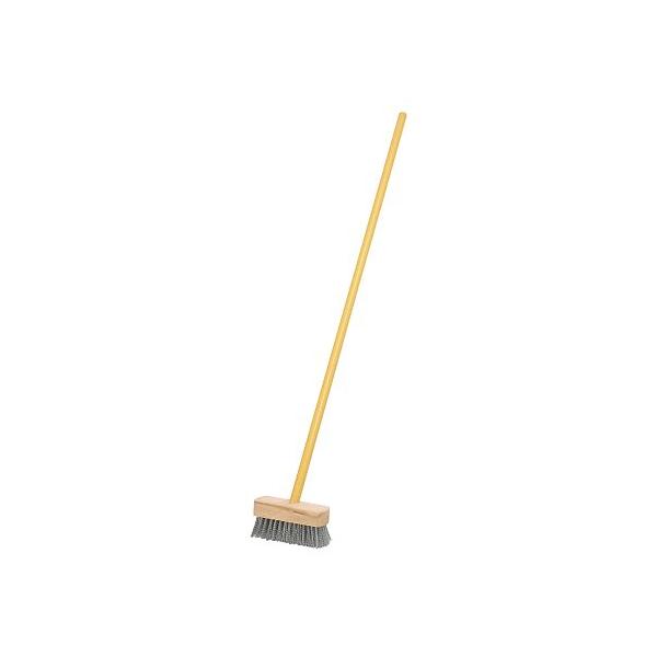 ●<商品詳細参考ページ>外部リンク：https://axel.as-1.co.jp/asone/d/64-4056-39/●事業者向け商品です。●サイズ：全長／1120mm、幅／180mm●材質：毛／亜鉛メッキ線、柄／天然木、頭...