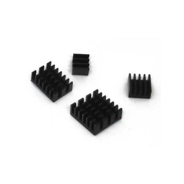 ●<商品詳細参考ページ>外部リンク：https://axel.as-1.co.jp/asone/d/64-5657-70/●事業者向け商品です。●4個のアルミニウム製ヒートシンクキット●Raspberry　Pi　4Bに搭載されて...