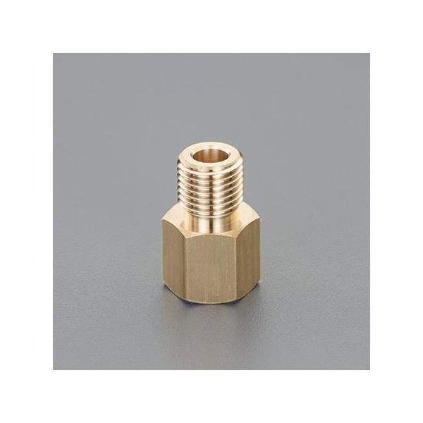 ●<商品詳細参考ページ>外部リンク：https://axel.as-1.co.jp/asone/d/64-7819-96/●事業者向け商品です。●外ねじ：PF1/4"（G）●内ねじ：PT1/4"（RC）●材質：黄銅（カドミレス材...